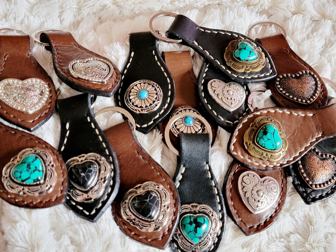 Beautiful Keychains, Set of 2, for You and Your Loved One Heart Shape ...