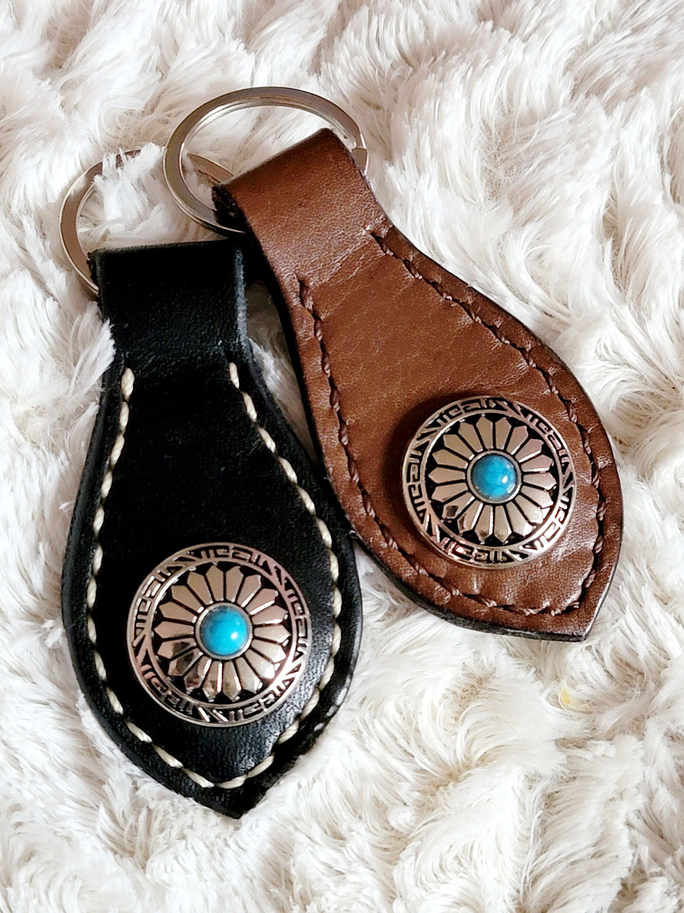 Beautiful Keychains, Set of 2, for You and Your Loved One Heart Shape ...