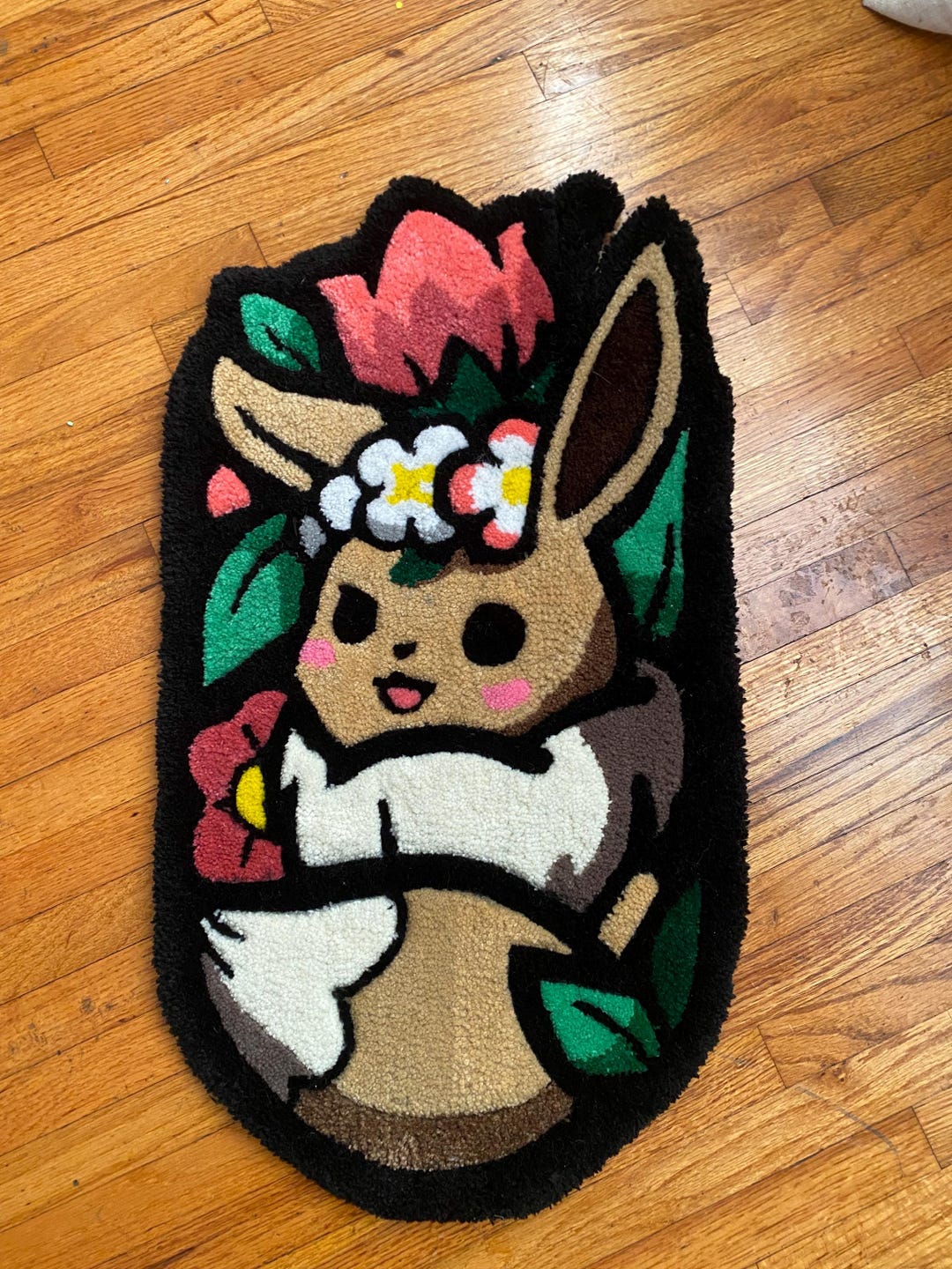 Pokémon Eevee Tuft Rug - Etsy