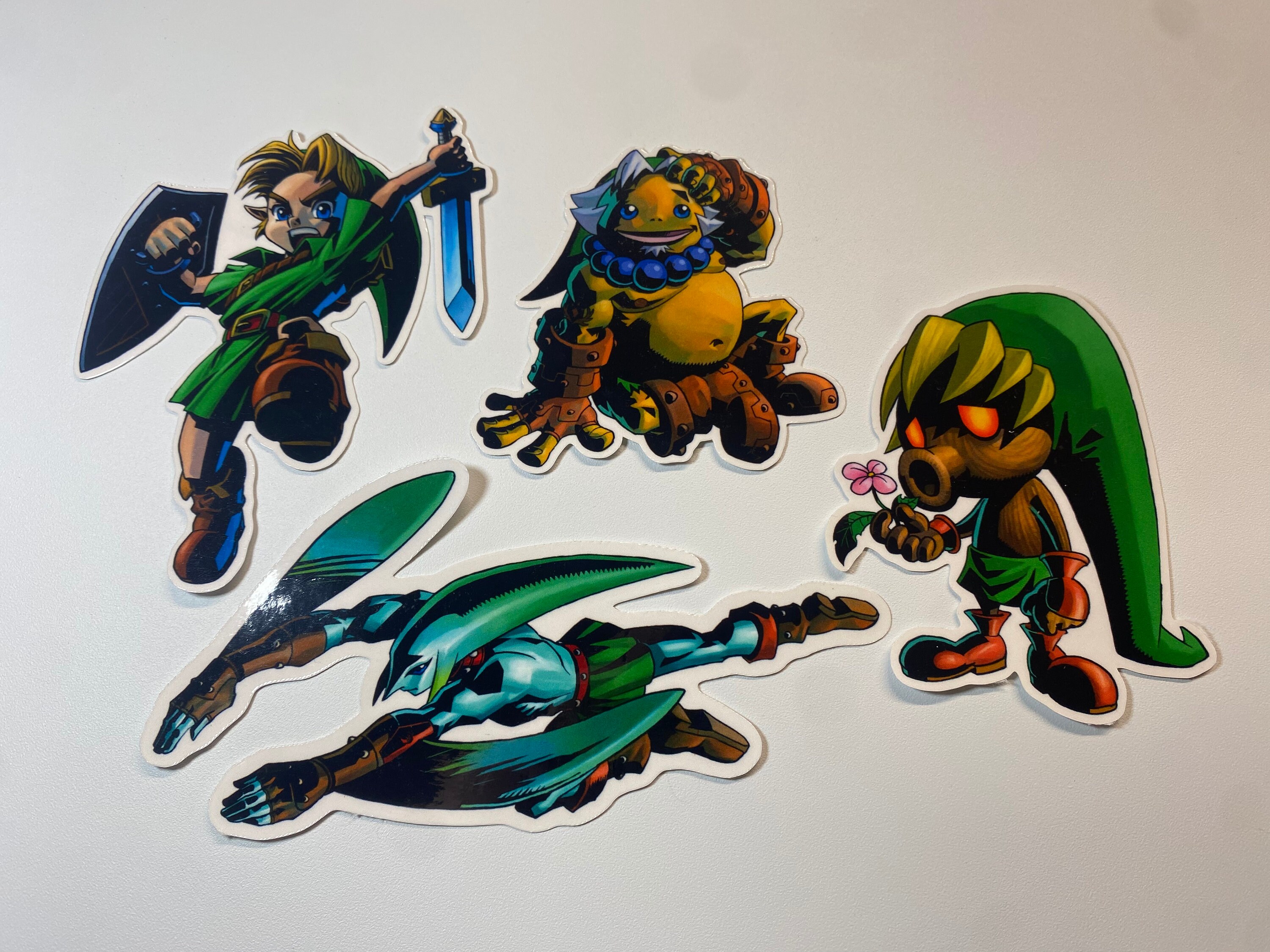 Legend of Zelda Stickers Ocarina of Time Majorcas Mask Waterproof ...
