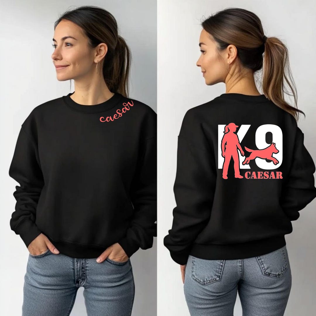 Female Search & Rescue Crewneck, K9 Handler Sweatshirt, Police Shirt ...