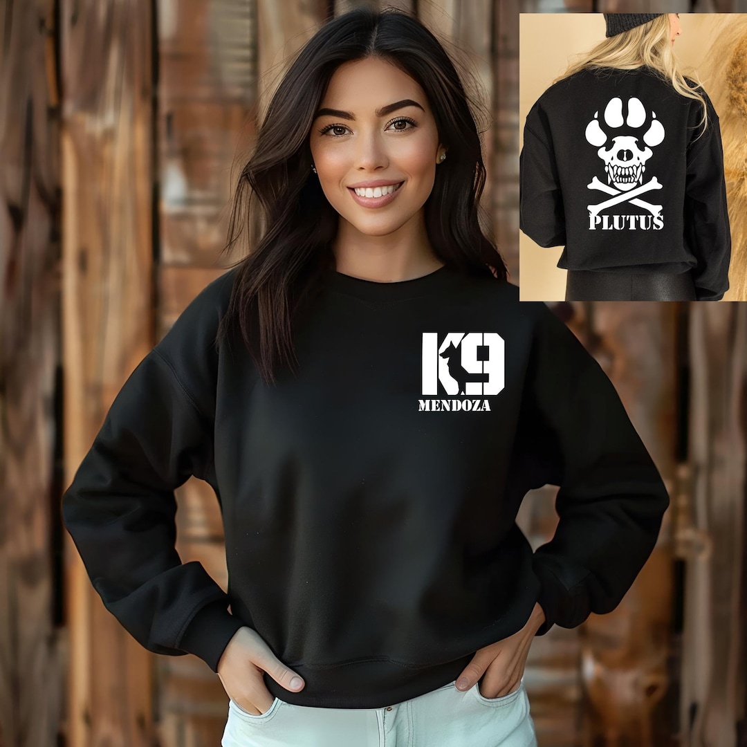 Police K9 Handler Shirt Gift, K9 Handler Hoodie, Custom K9 Handler ...