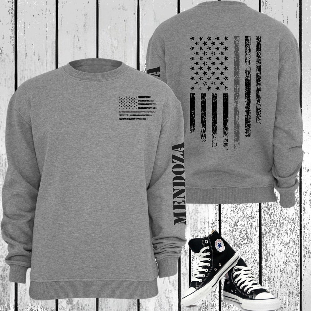 Correctional Officer Badge Usa Flag Sleeve Hoodie, Correctional Officer ...