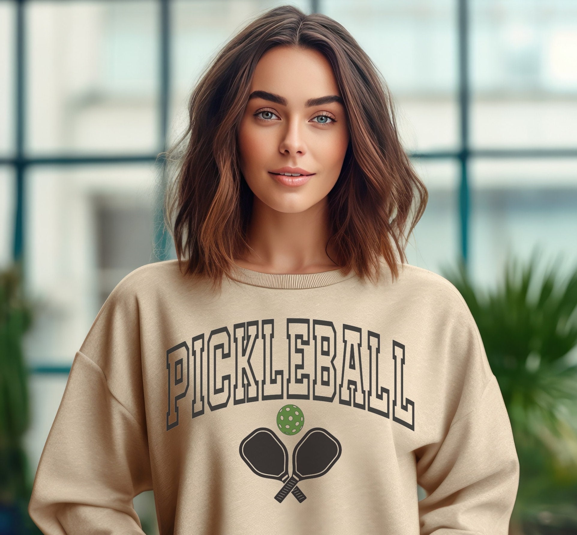 Retro Pickleball Crewneck, Pickleball Sweatshirt, Retirement Gift ...