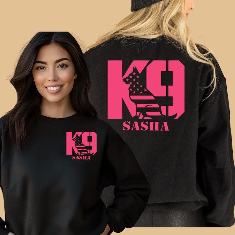 K9 Handler Sweatshirt, Search & Rescue Dog Crewneck, Police Dog Shirt ...