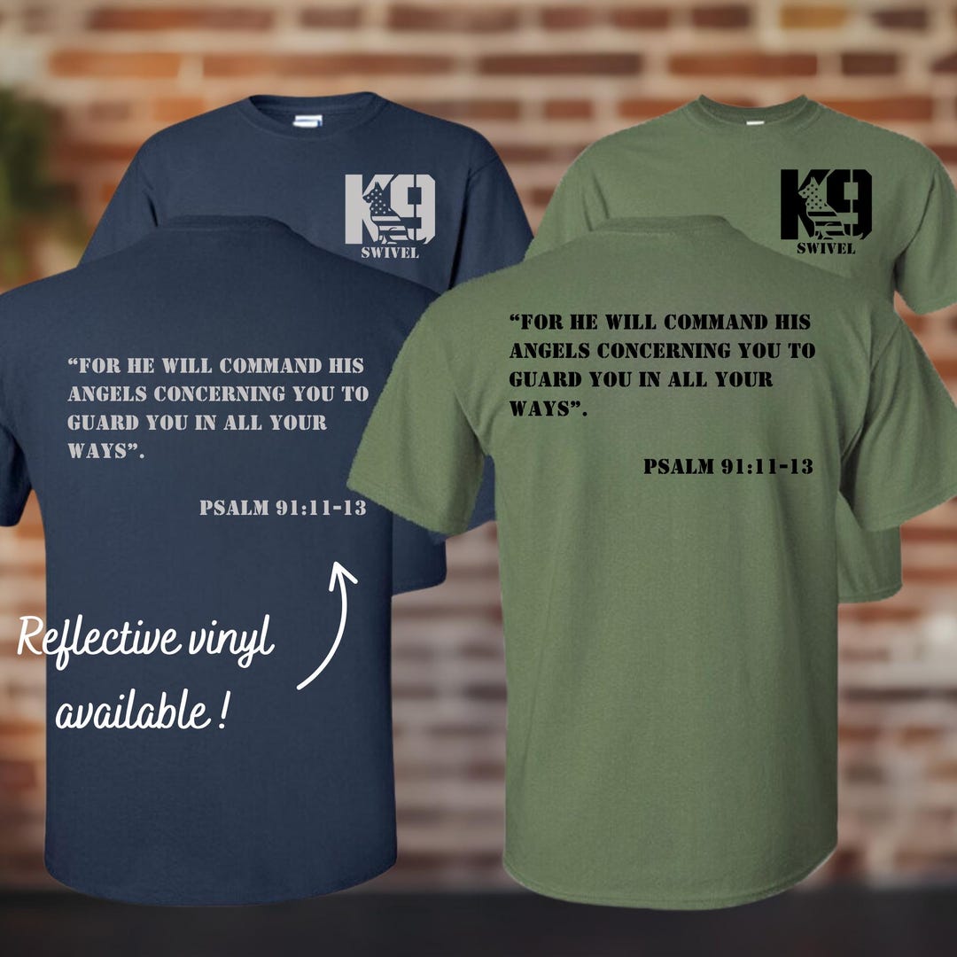 K9 Handler Scripture Sweatshirt, Bible SAR Dog Crewneck, Police Dog ...