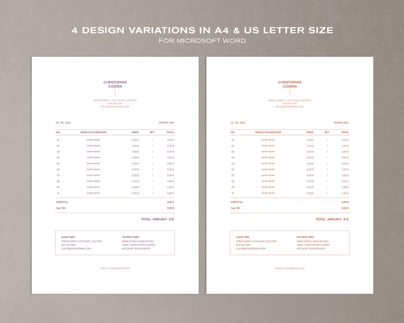Invoice Template for Small Business · Invoice Template for Excel and ...