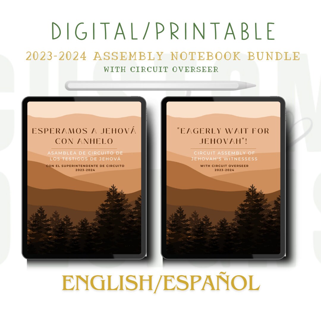 We Wait for Jehovah With Longing JW Digital Assembly 2023 2024 - Etsy