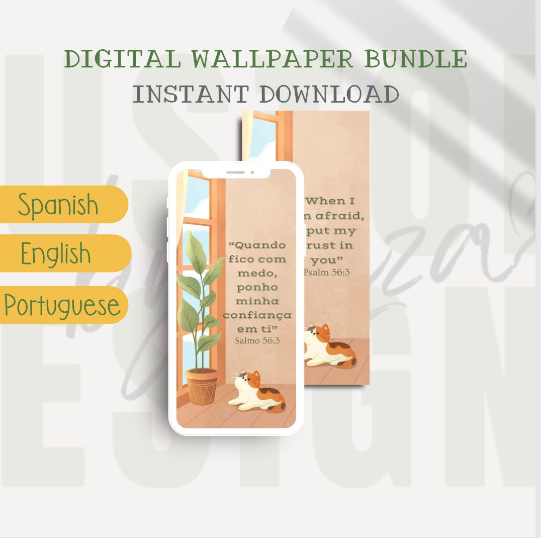 2024 Year Text JW Cat Anime-inspired Phone Wallpaper Manga Art Cute ...