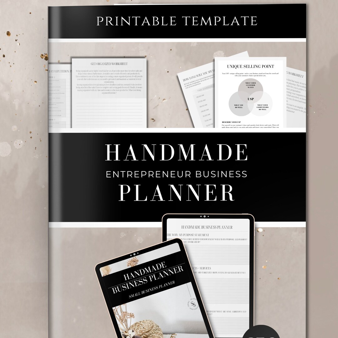 Introducing Our Handmade Business Plan: Empower Your Creative - Etsy
