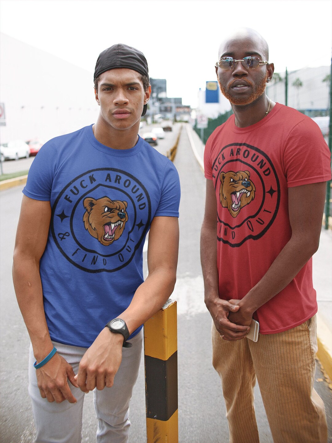 UNISEX Gen X Angry Bear Face FAFO Fuck Around and Find Out - Etsy