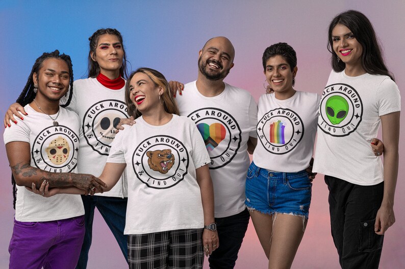 UNISEX Gen X Angry Bear Face FAFO Fuck Around and Find Out - Etsy