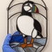 PATTERN - Puffin Stained Glass - Etsy