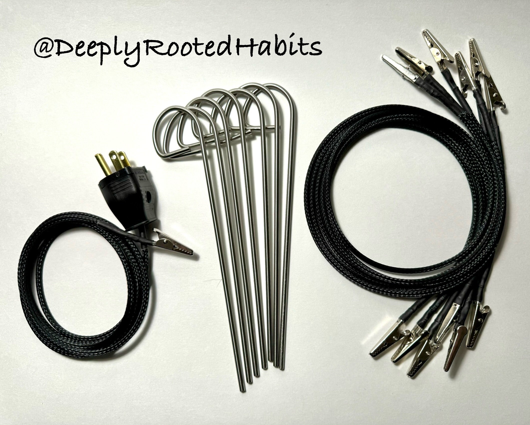 EARTHIN RODS Plant Earthing Kit, USA Seller - Etsy