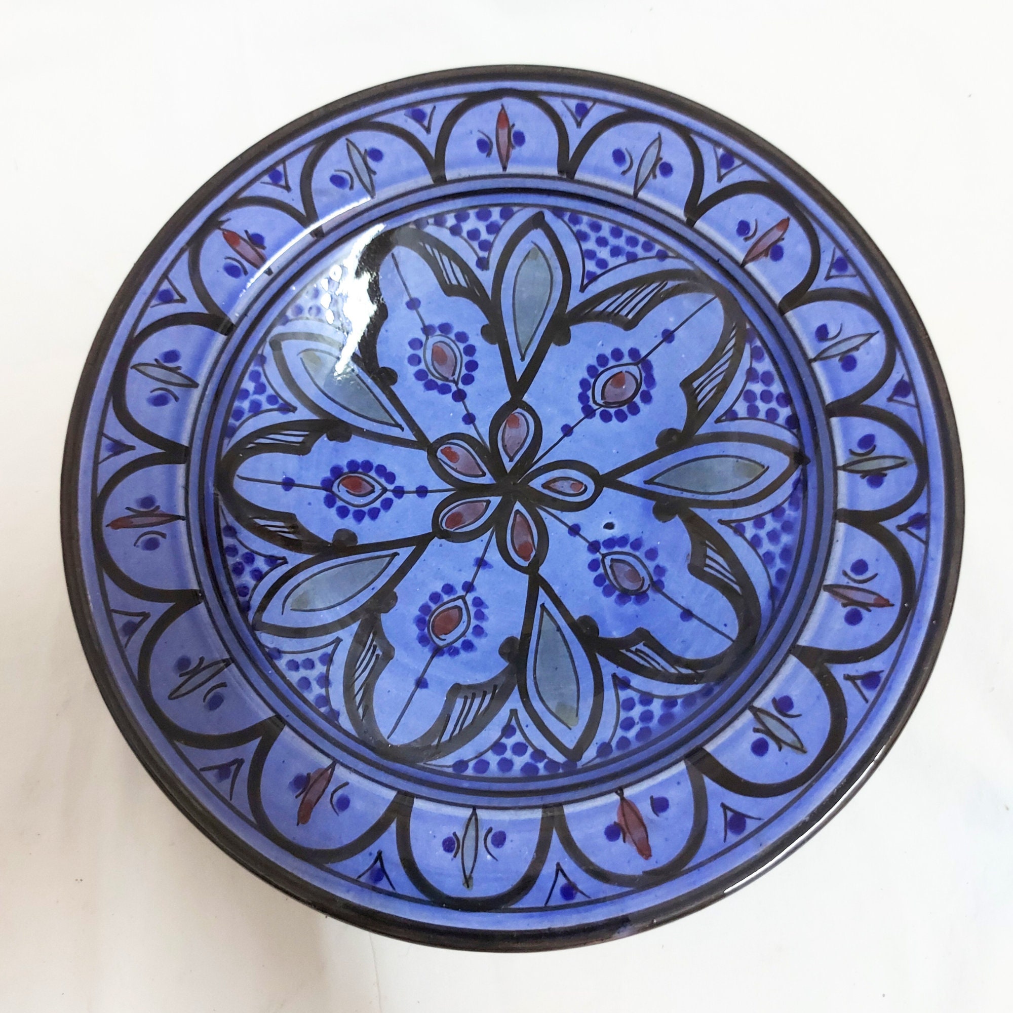 Set of 5 Pottery Dishes Set of 5 Plates Handmade Plate - Etsy