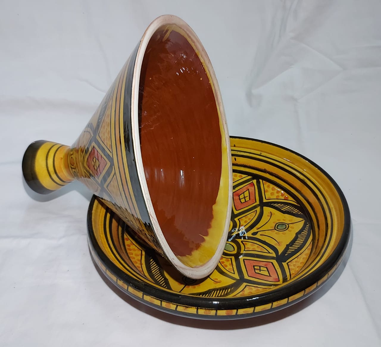 Moroccan Tajine Handmade Tagine Hand Painted Tagine Pottery Kitchenware ...