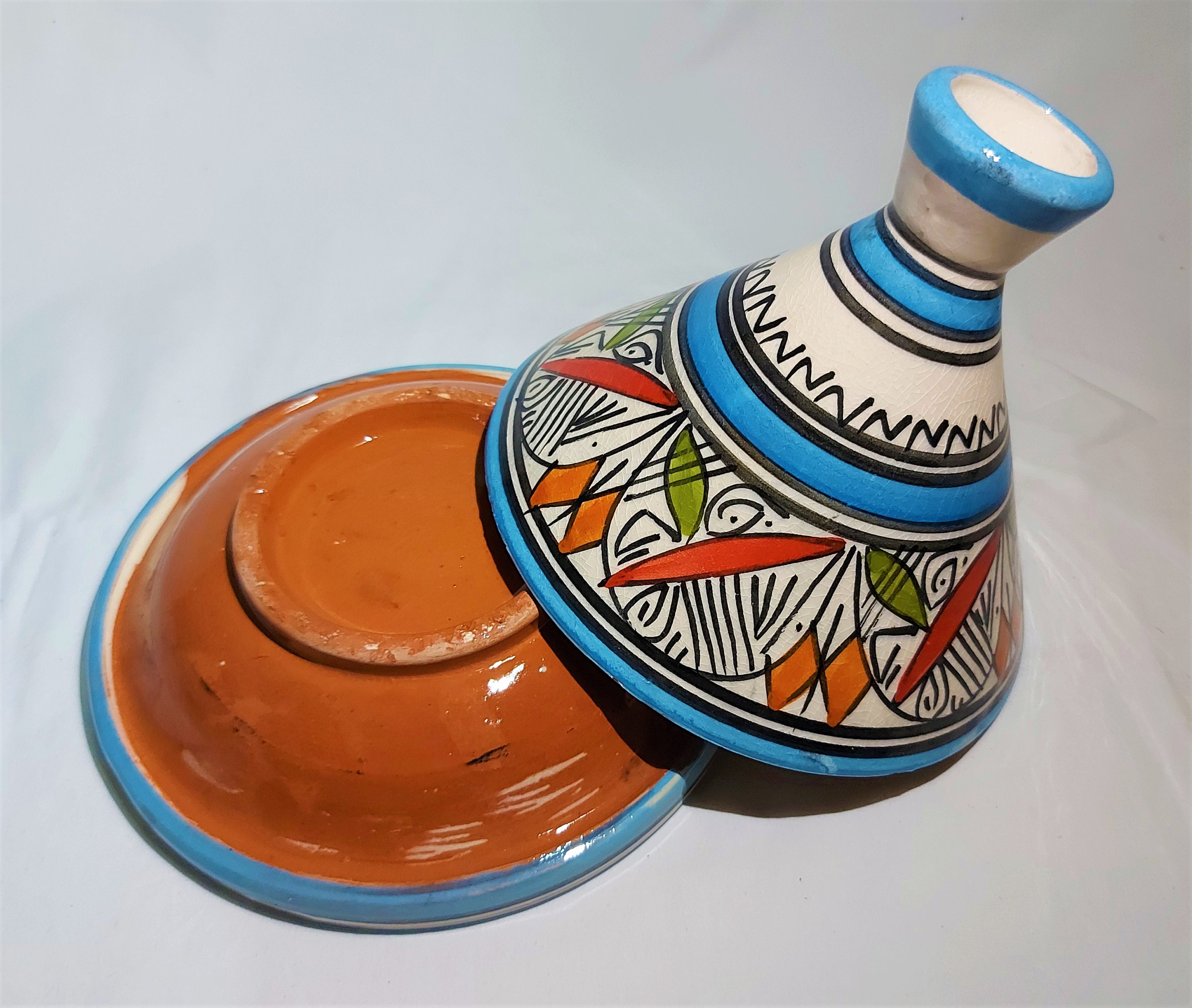 Beautiful Moroccan Ceramic Tagine Berber Pottery Tagine Handmade Pot ...