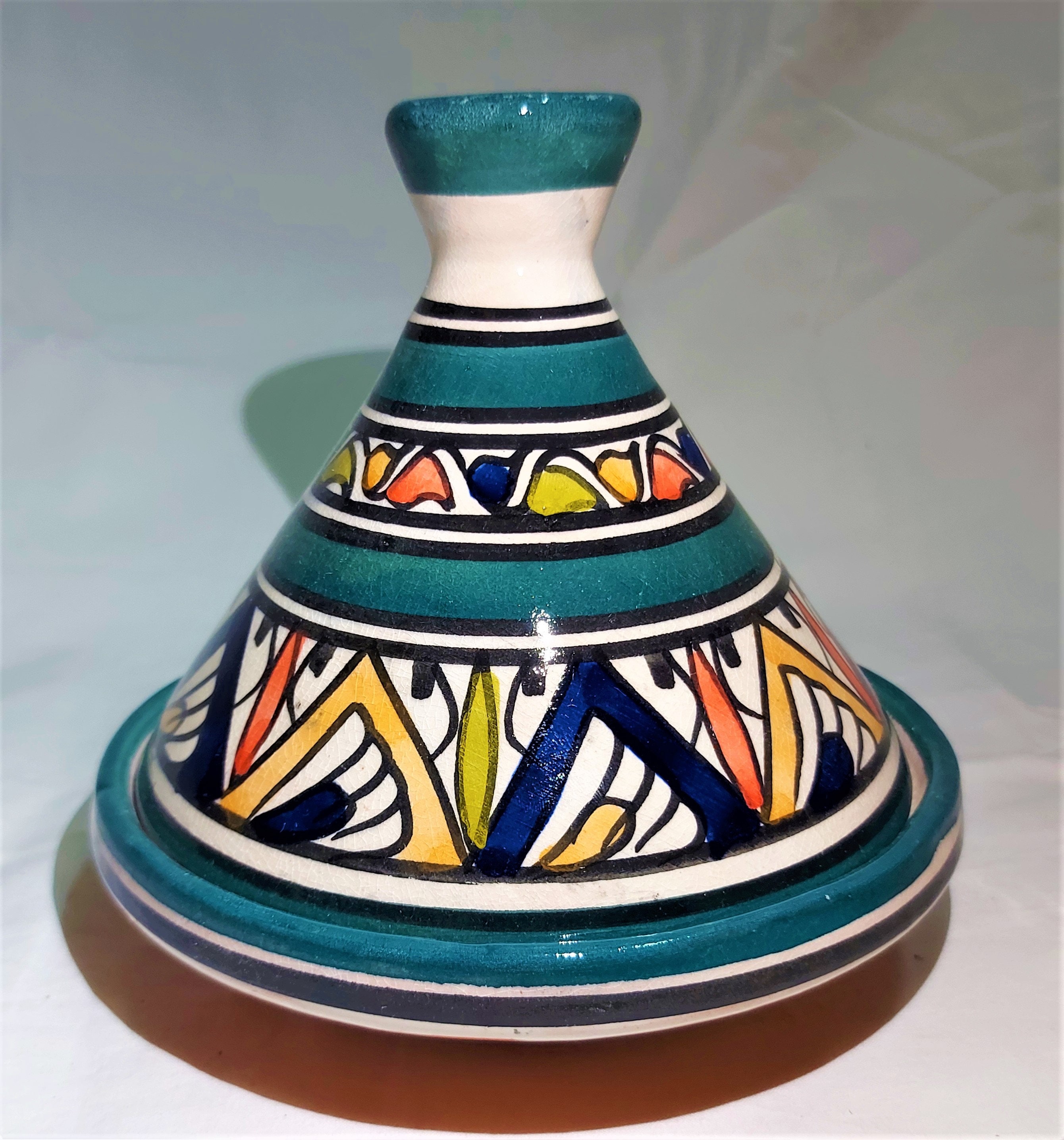 Moroccan Berber Pottery Tagine Handcraft, Hand Painted and Handmade Pot ...