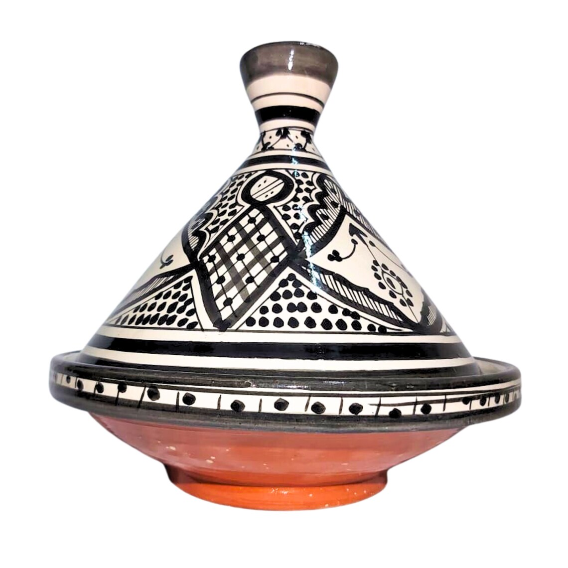 Handmade Tagine - Hand Painted Tagine - Large Tajine - Pottery ...