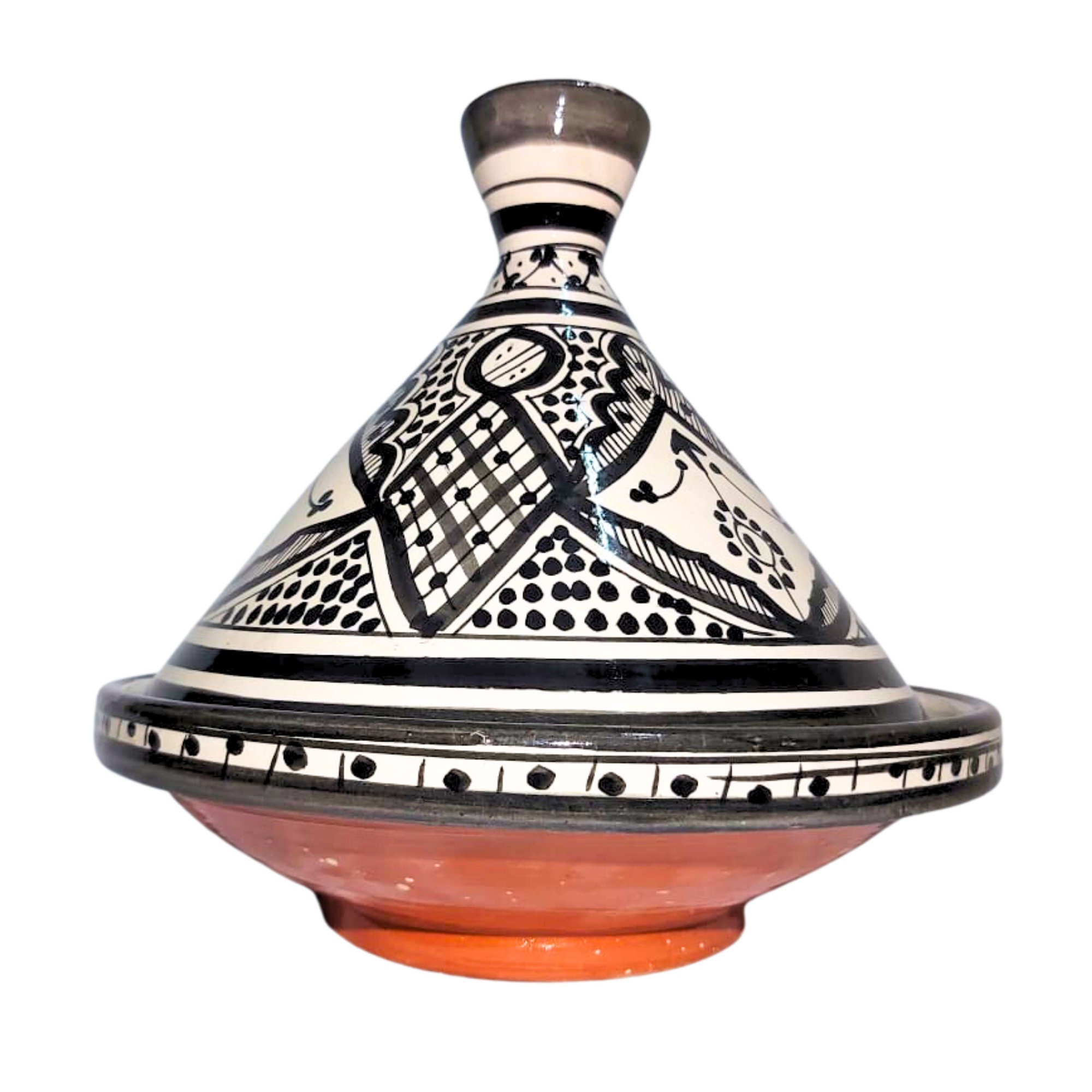Handmade Tagine - Hand Painted Tagine - Large Tajine - Pottery ...
