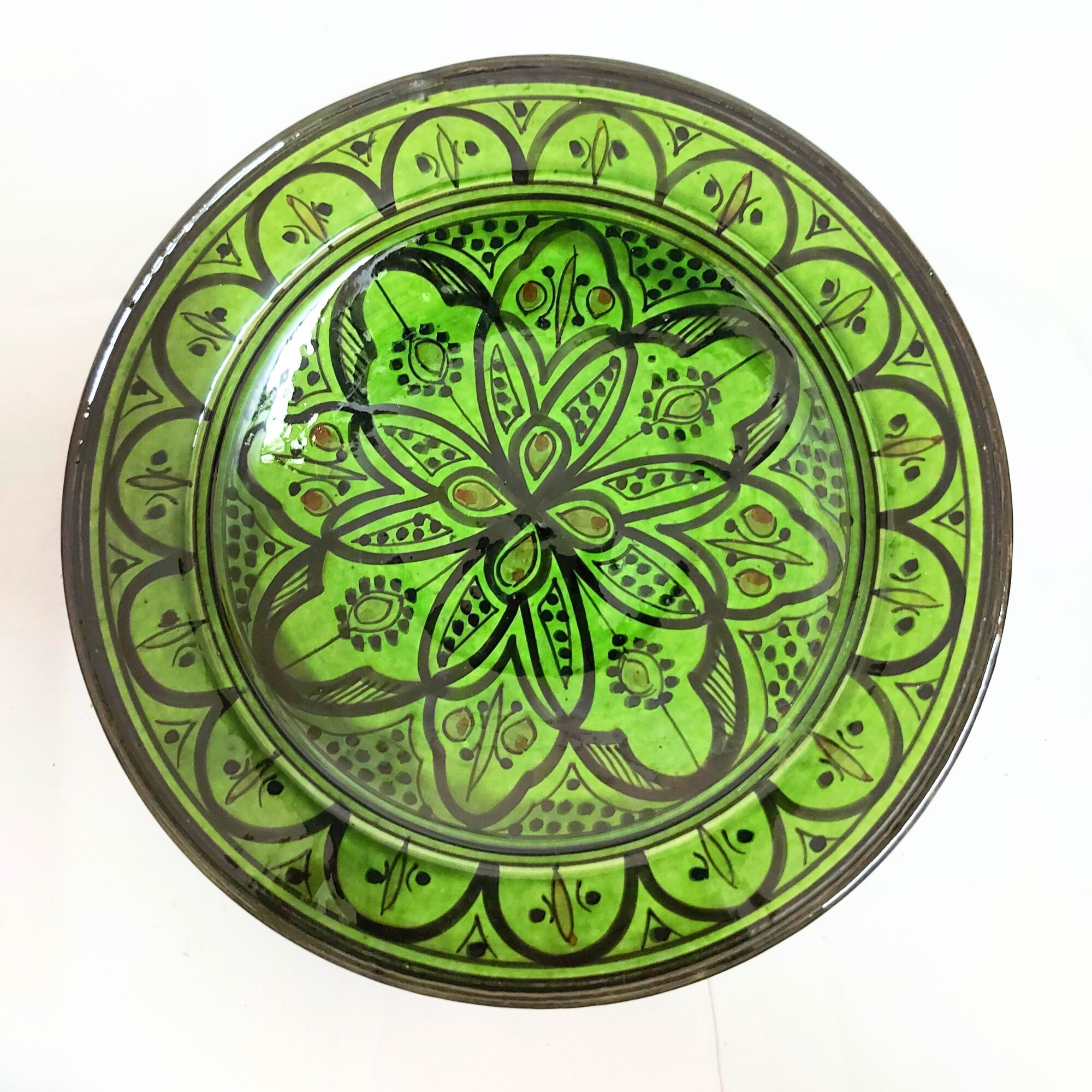 Set of 5 Pottery Dishes - Set of 5 Plates - Handmade Plate - Hand ...