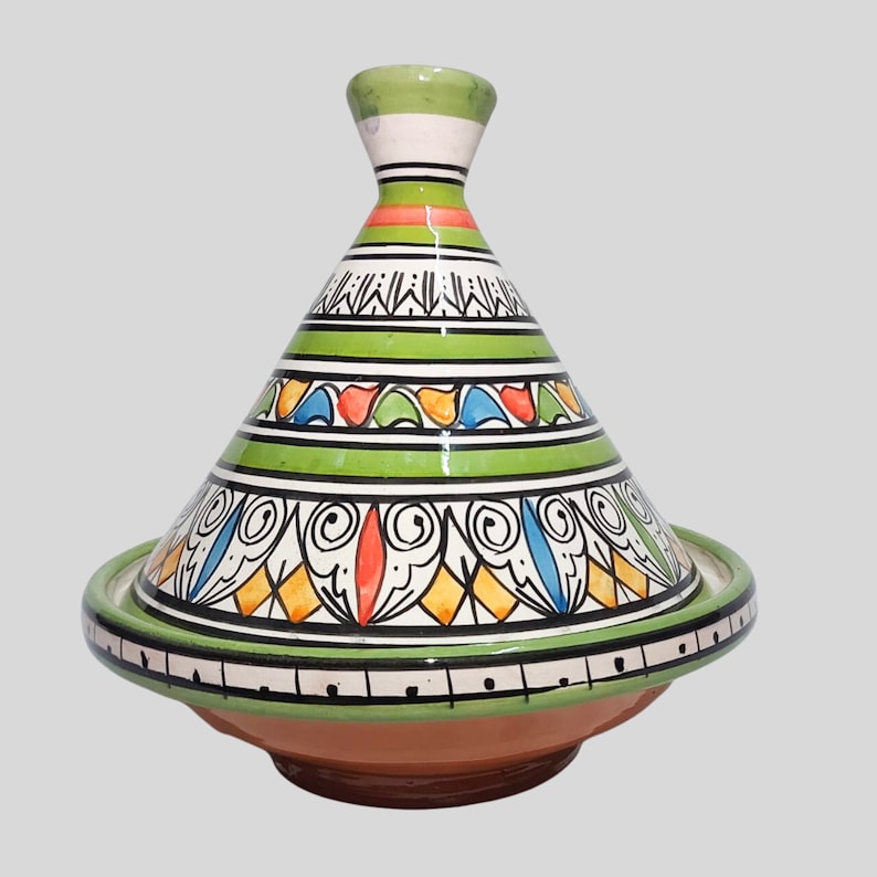 Serving Clay Pot Moroccan Tagine Handmade Tagine Hand - Etsy