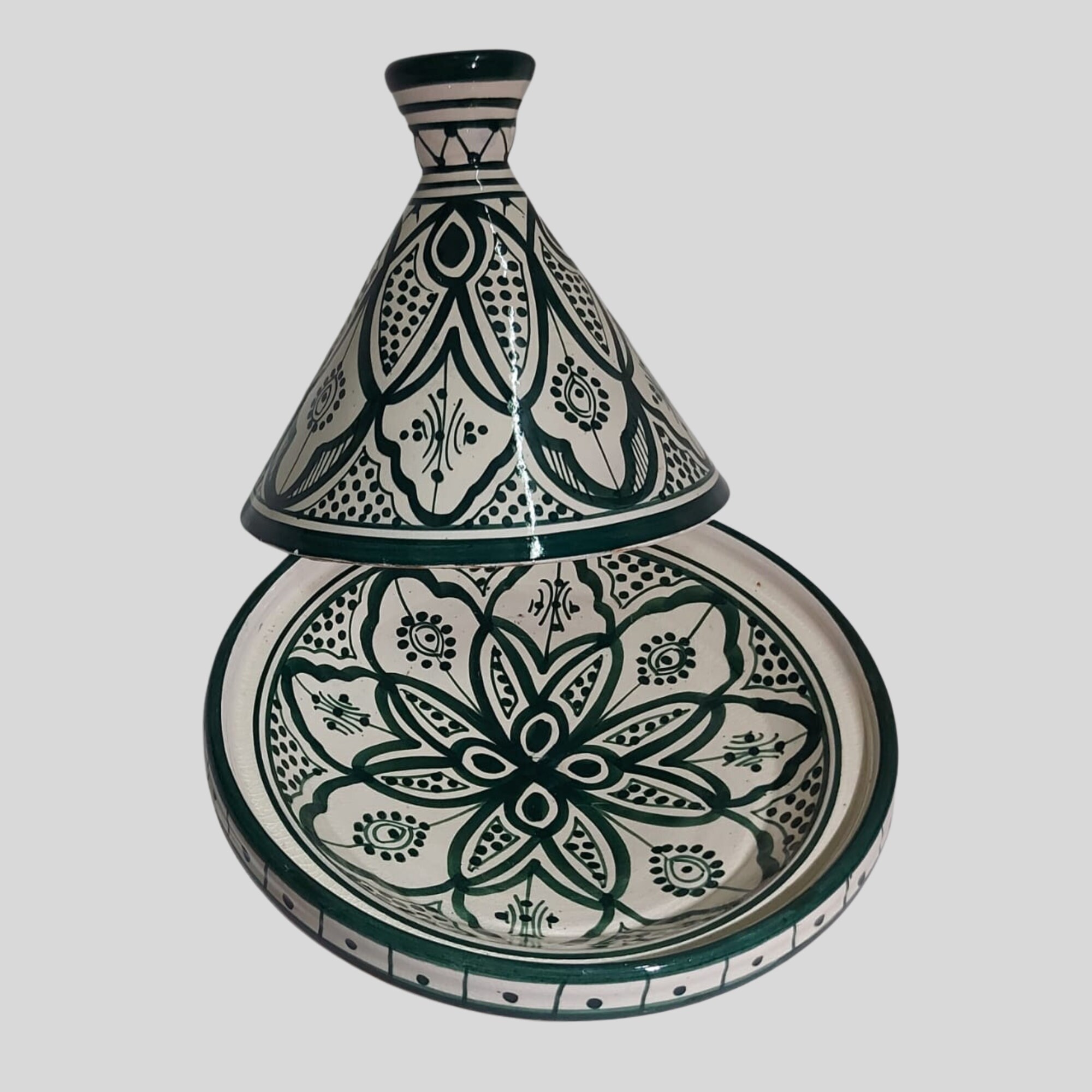Hand Painted Tagine Handmade Tagine Pottery Kitchenware - Etsy