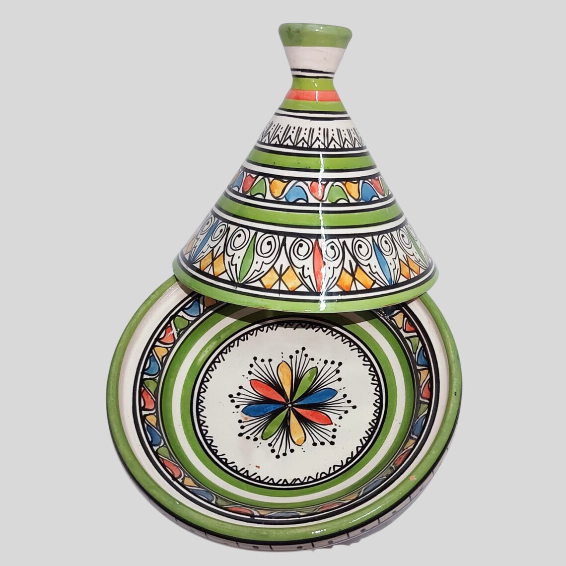 Serving Clay Pot Moroccan Tagine Handmade Tagine Hand - Etsy