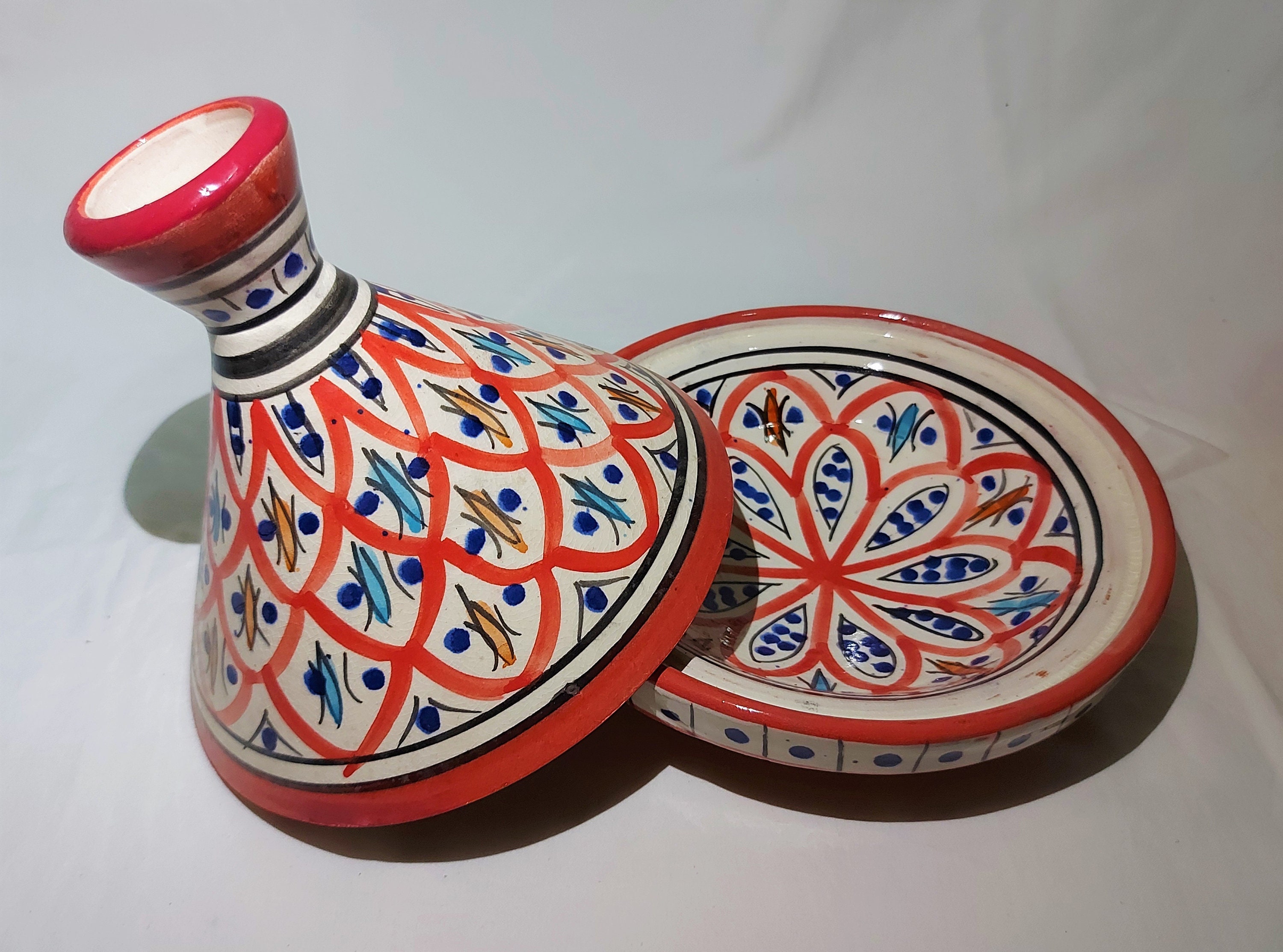 Handcraft Tagine - Hand Painted and Handmade Tagine - Moroccan Tajine ...