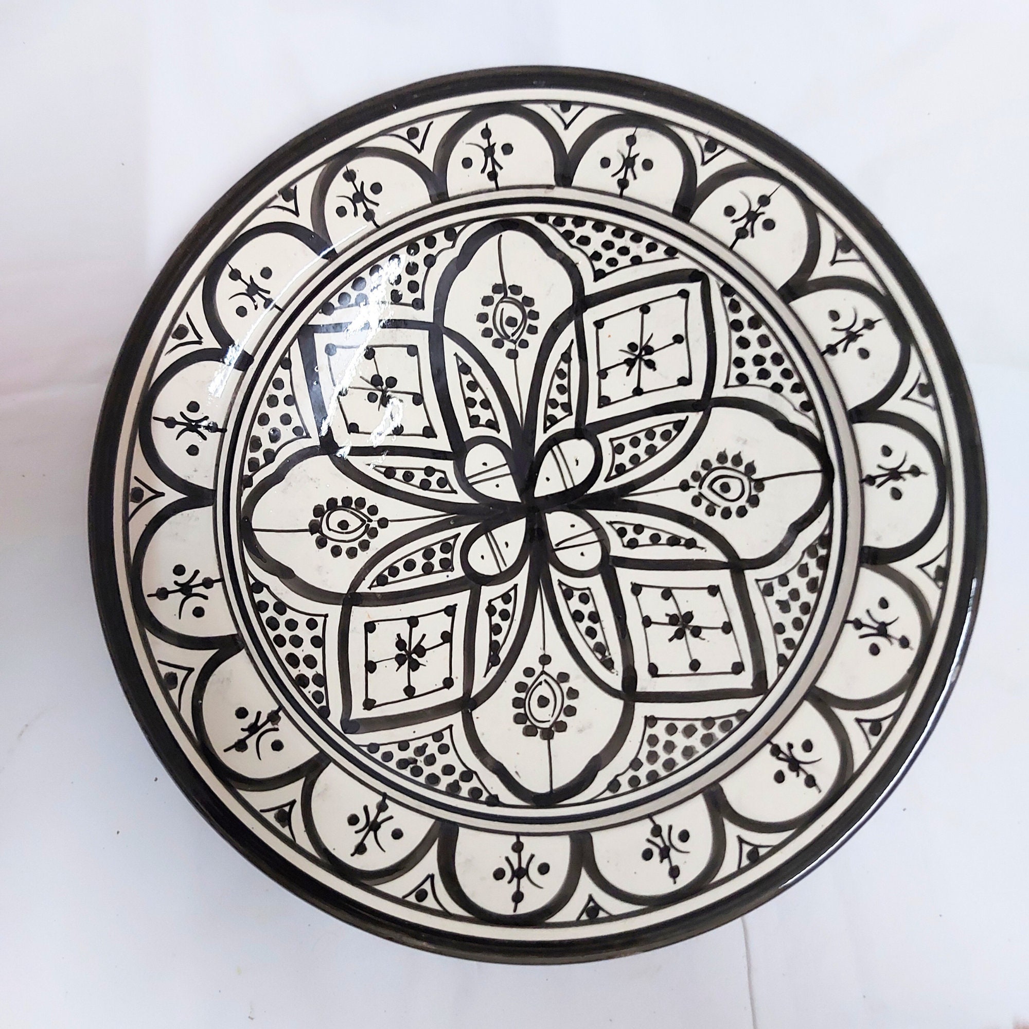 Set of 5 Pottery Dishes - Set of 5 Plates - Handmade Plate - Hand ...