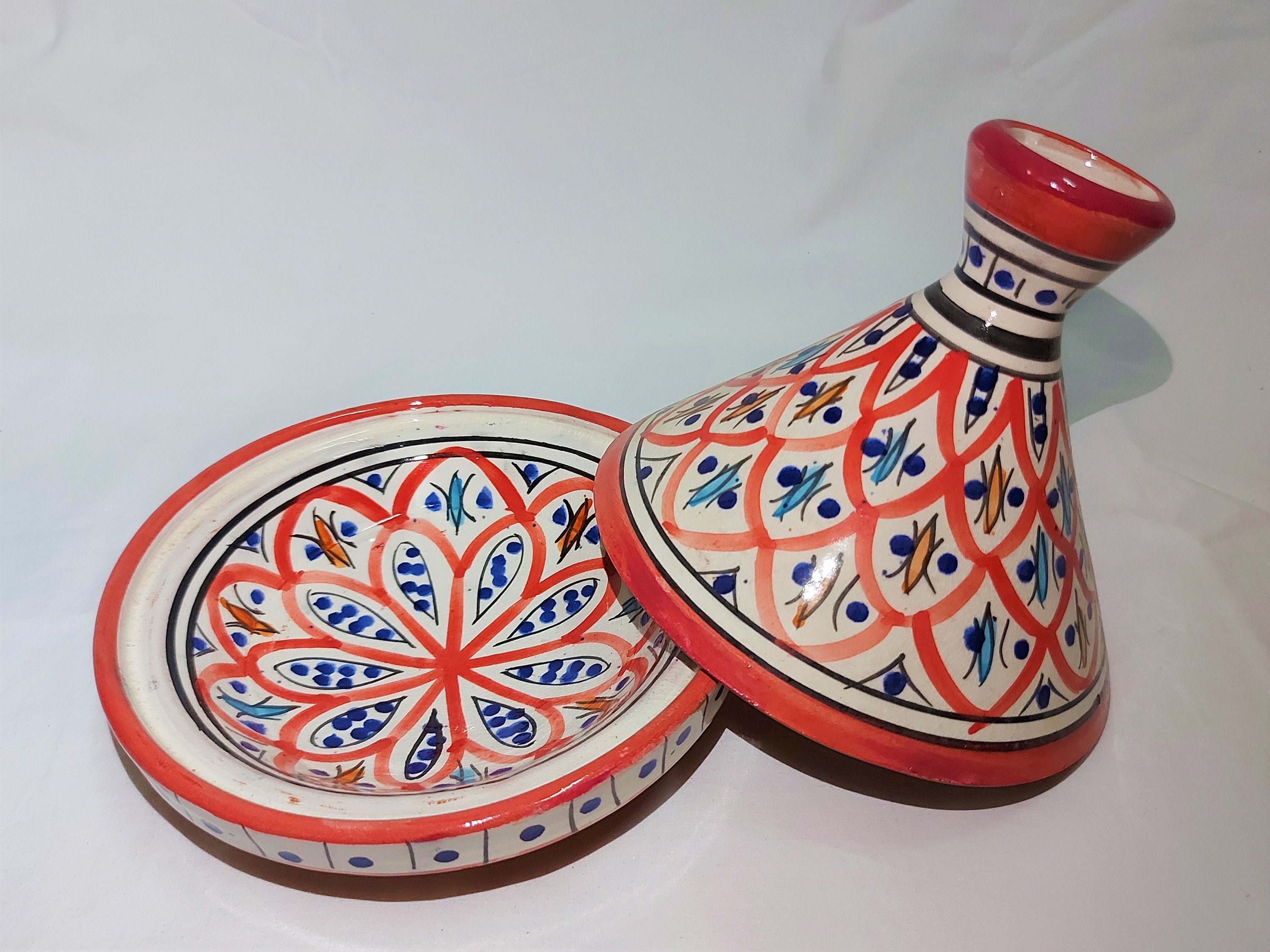 Handcraft Tagine - Hand Painted and Handmade Tagine - Moroccan Tajine ...