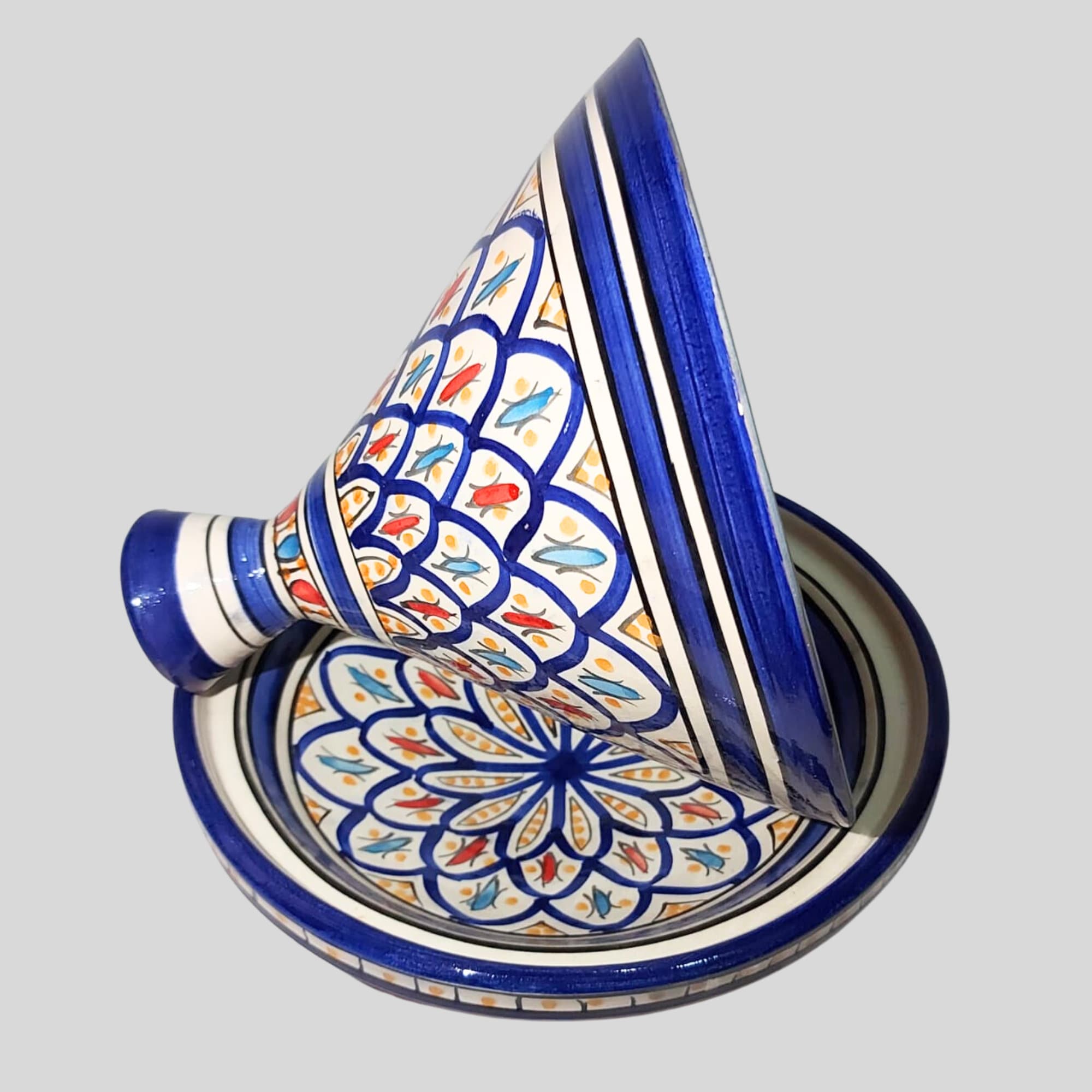 Tajine Pot Handmade Tagine Hand Painted Tagine Pottery - Etsy
