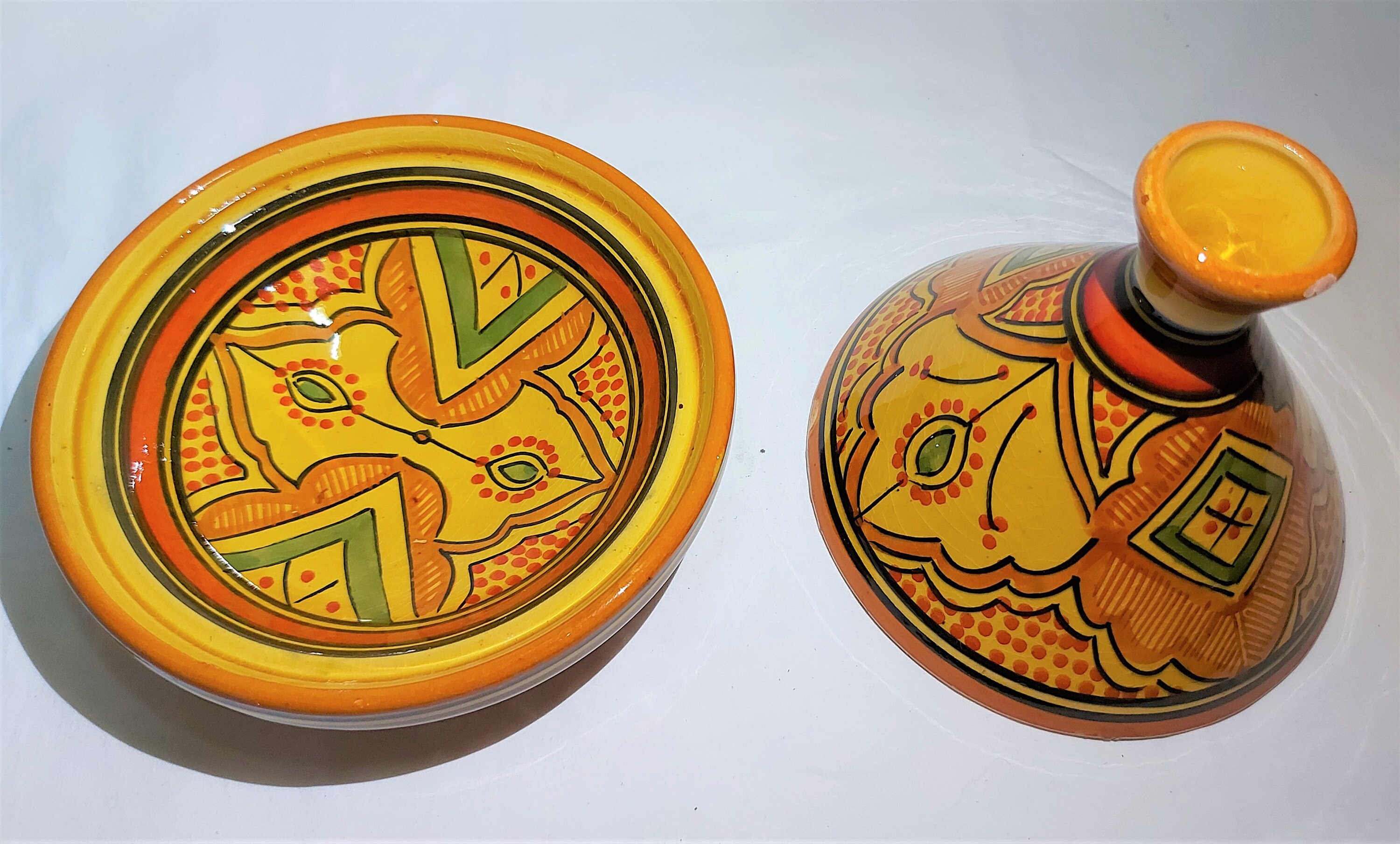 Pottery Moroccan Tajine Beautiful Ceramic Tagine Berber - Etsy