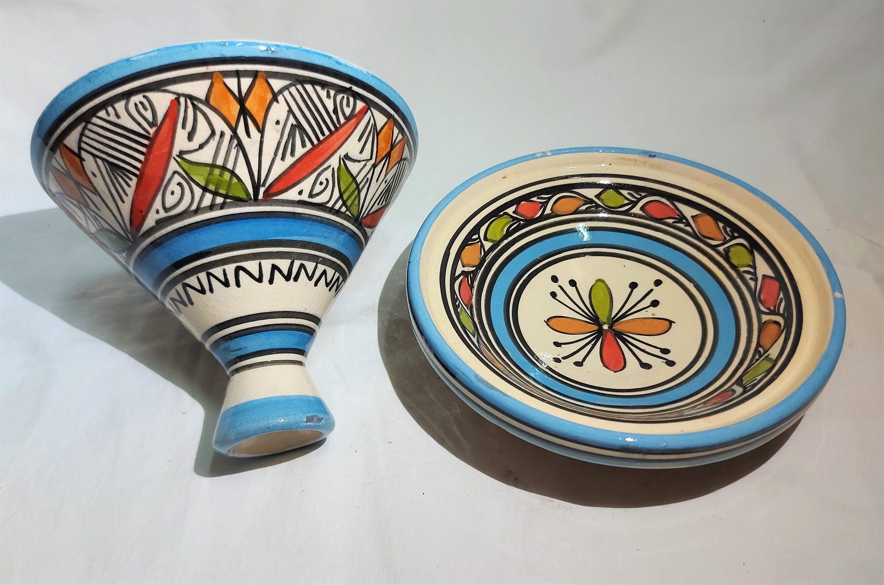 Beautiful Moroccan Ceramic Tagine Berber Pottery Tagine - Etsy