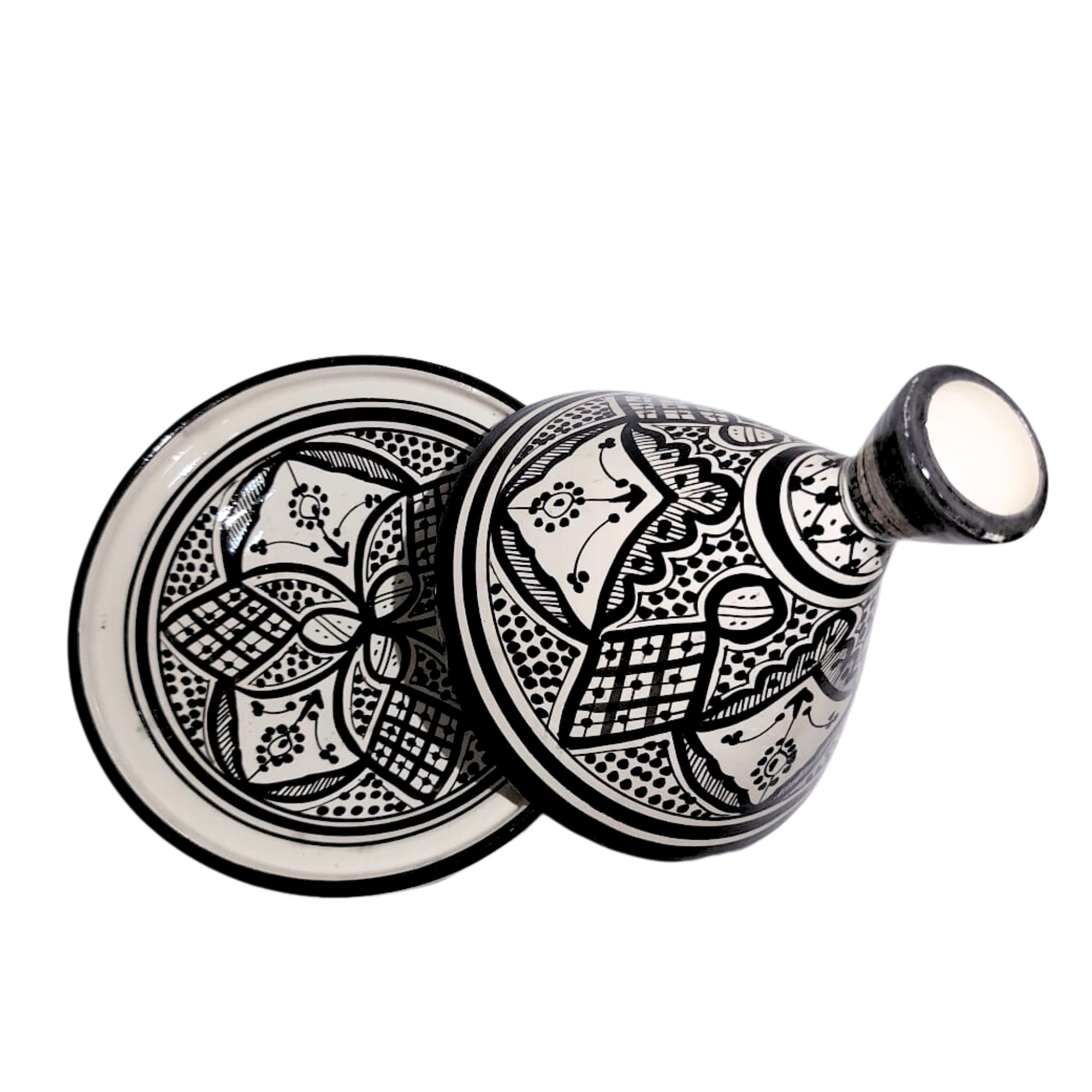 Handmade Tagine - Hand Painted Tagine - Large Tajine - Pottery ...