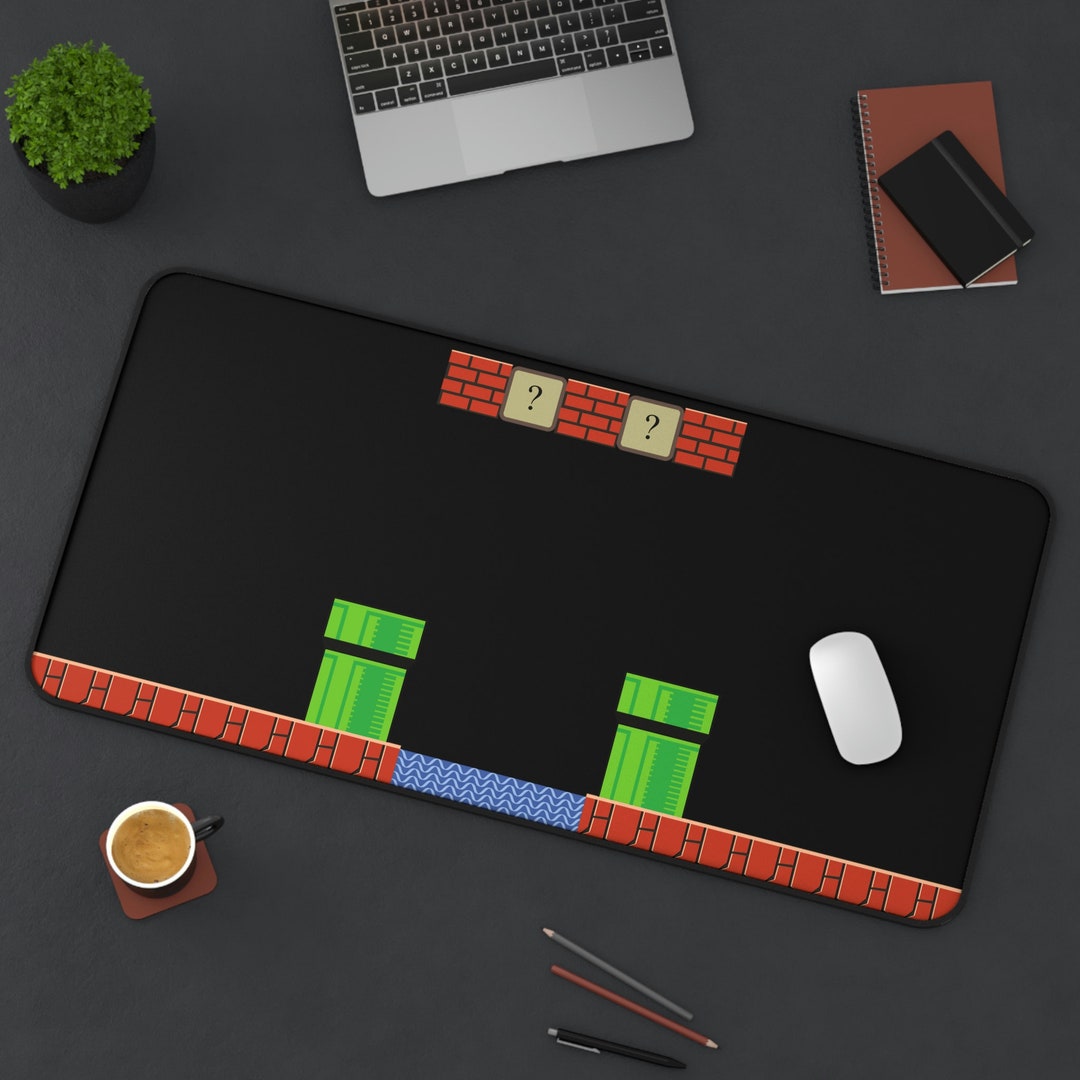 Vintage Nintendo Mario Inspired Large Mousepad Keyboard - Etsy