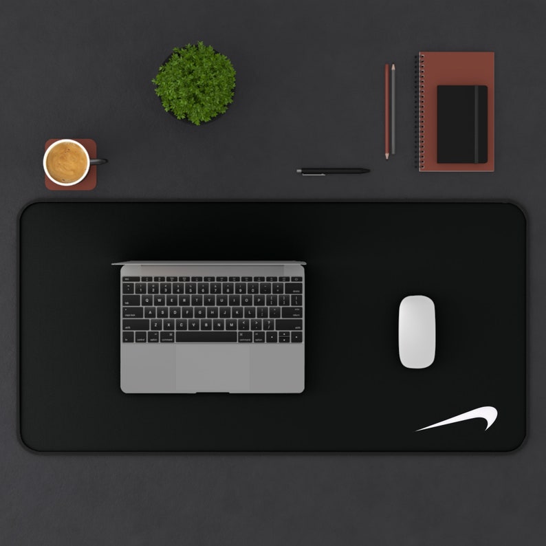 Upside Down Check Desk Mat | Modern Minimalist | Desk Pad | XL Mousepad ...