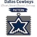 Dallas Cowboys Brick Stitch Earring Pattern NFL Brick Stitch Pattern ...