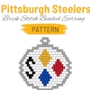 American Football Conference Brick Stitch Earring Patterns NFL Brick ...