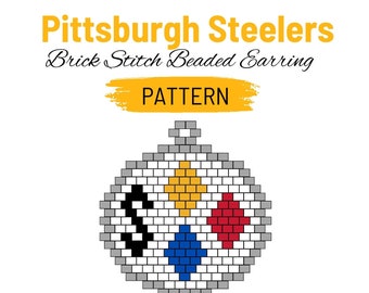 Minnesota Vikings Brick Stitch Earring Pattern NFL Brick Stitch Pattern ...