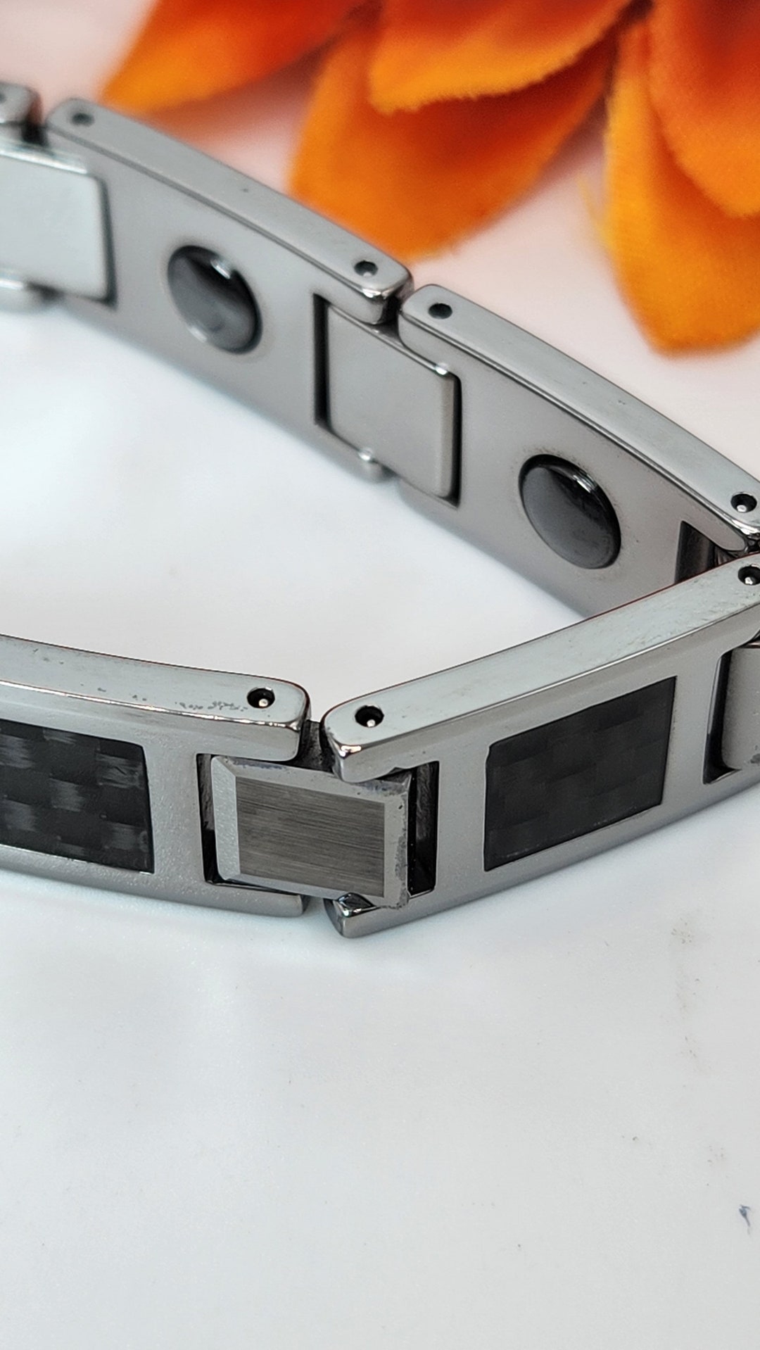 Tungsten Magnetic Bracelet - Etsy