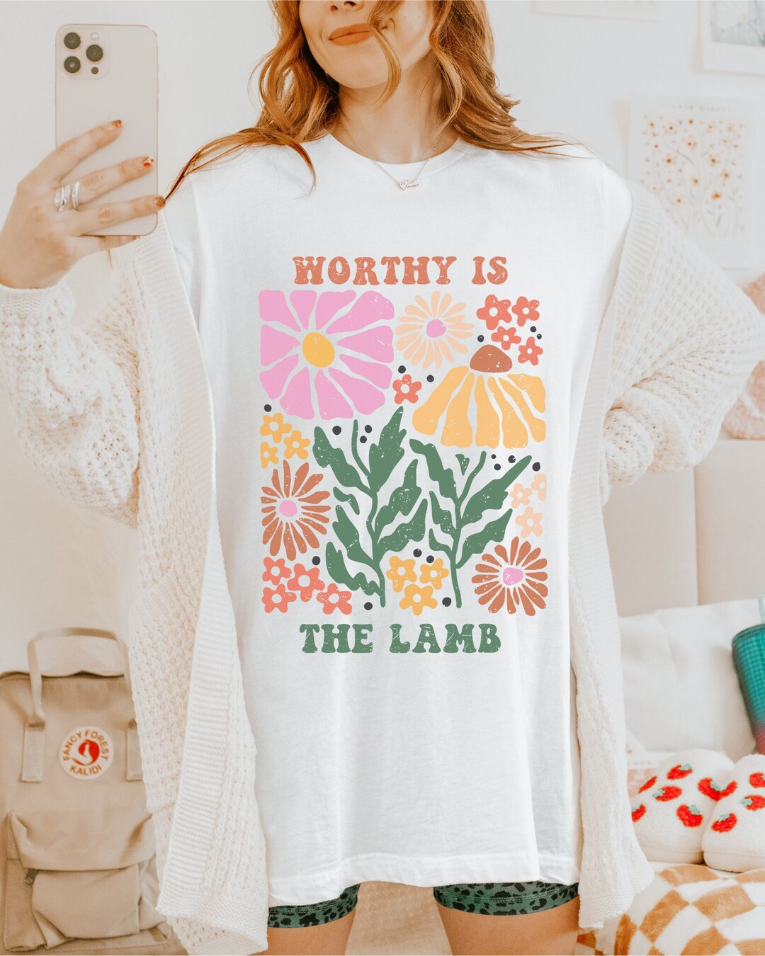 Worthy is the Lamb Shirt, Boho Christian T Shirt, Trendy Christian ...