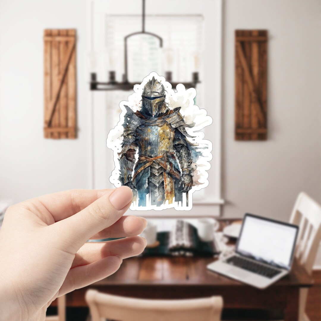 Medieval Knight Figure, YA Book Stickers, Knight Stickers, Imperial ...