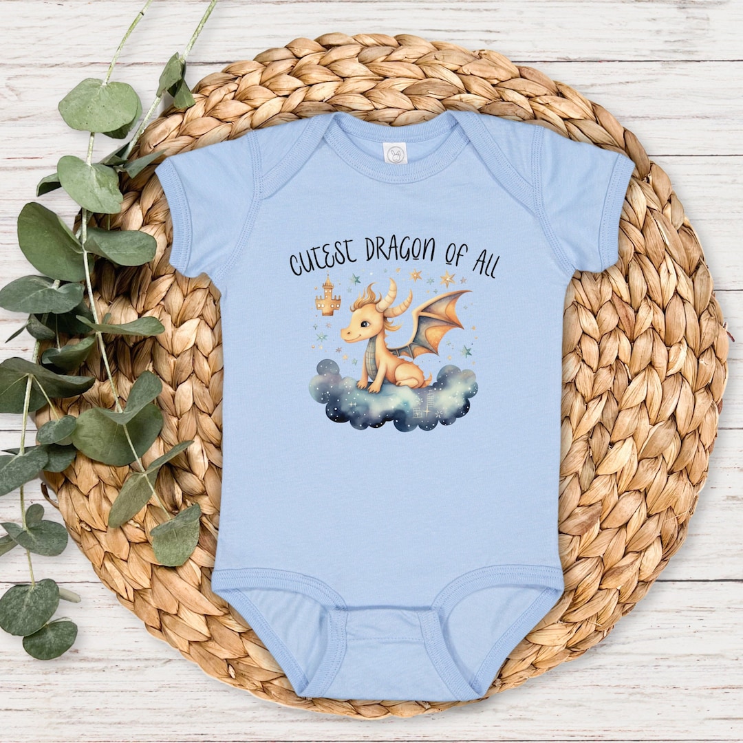 Dragon Onesies, Dragon Baby Clothes, Dragon Bodysuit, Dragon Theme Baby ...