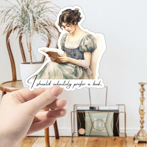 Jane Aus, Jane Austen Stickers, Jane Austen Gift, Jane Austen Gifts ...