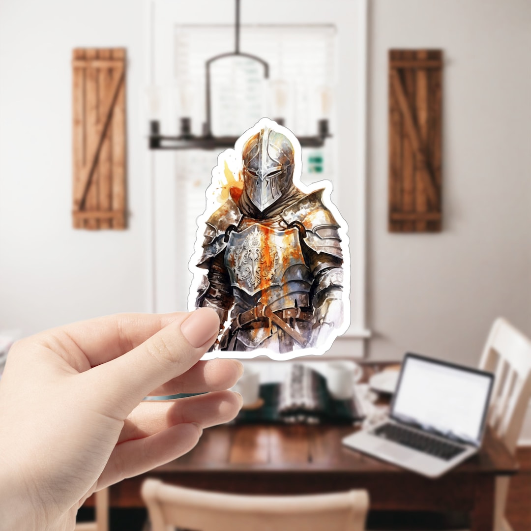 Medieval Knight Figure, YA Book Stickers, Knight Stickers, Imperial ...