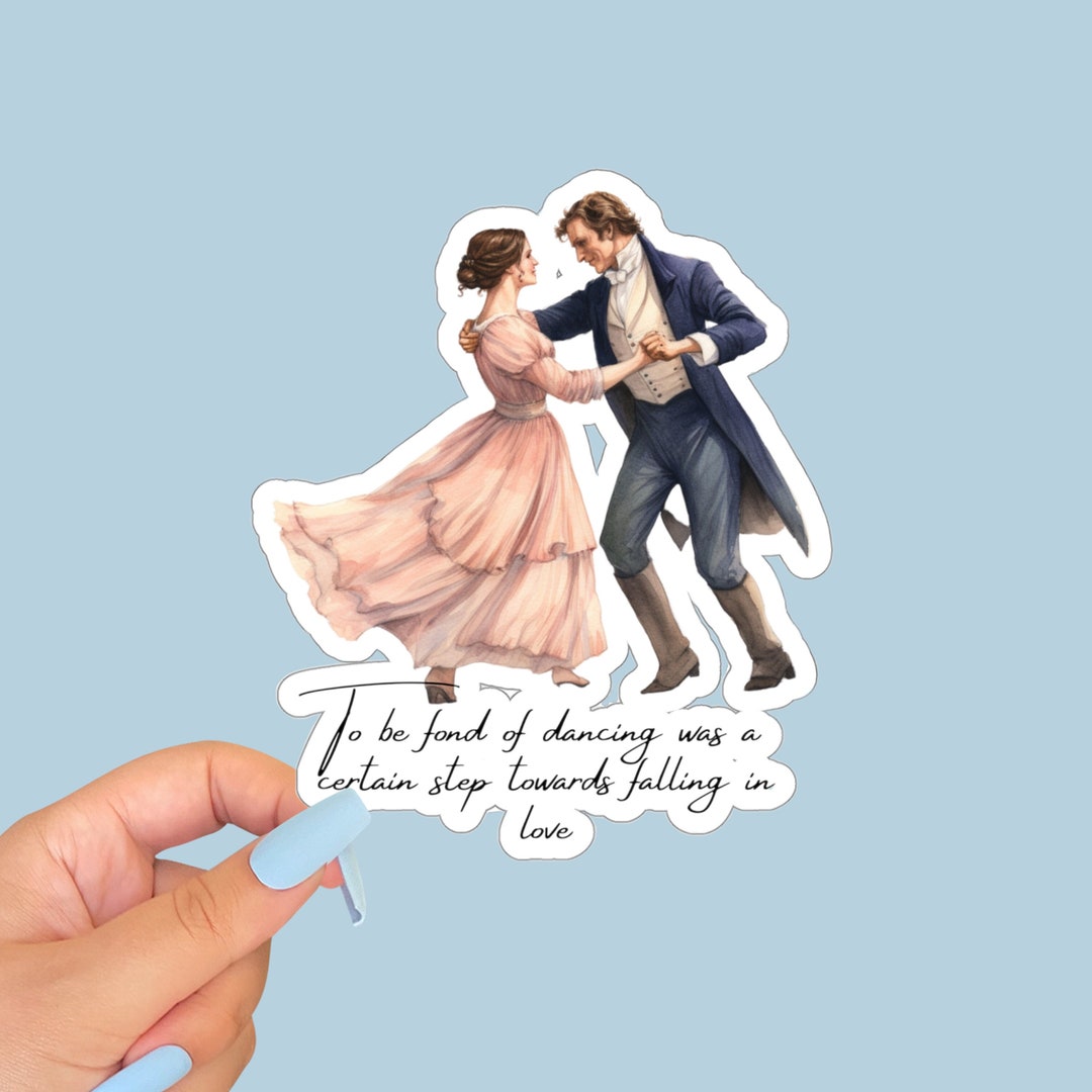 Jane Austen Stickers, Jane Austen Gift, Jane Austen Gifts, Pride and ...