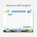 Dinosaur Reward Chart, Printable Sticker Chart, Dinosaur Chart, Routine ...