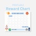 Space Reward Chart, Printable Sticker Chart, Space Chart, Chore Chart ...