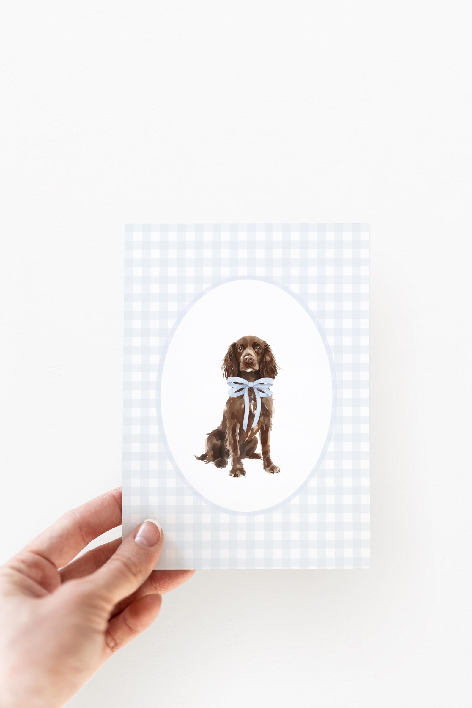 Boykin Spaniel Nursery Decor, Watercolor Dog Nursery Print, Baby Boy ...